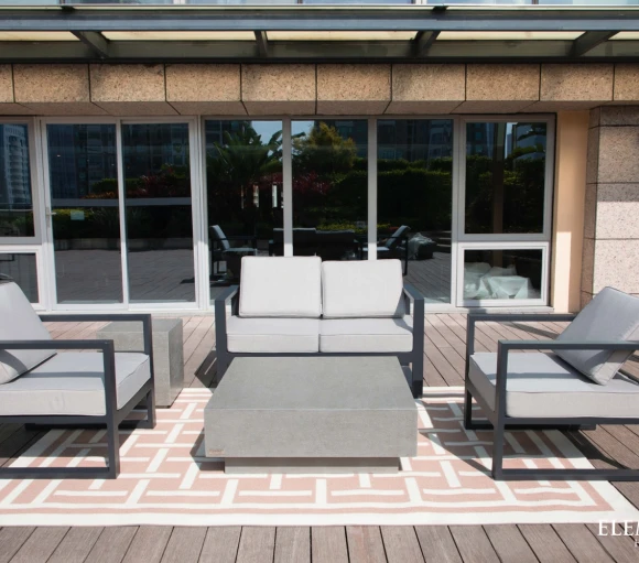 Tevere Space Grey Coffee Table | Luxury Outdoor Living