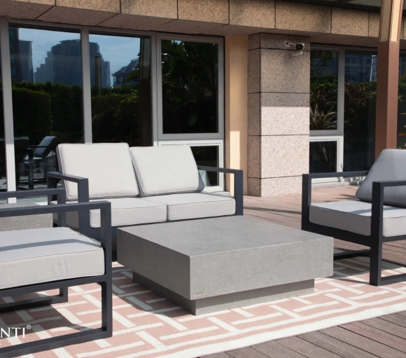 Tevere Space Grey Coffee Table | Luxury Outdoor Living