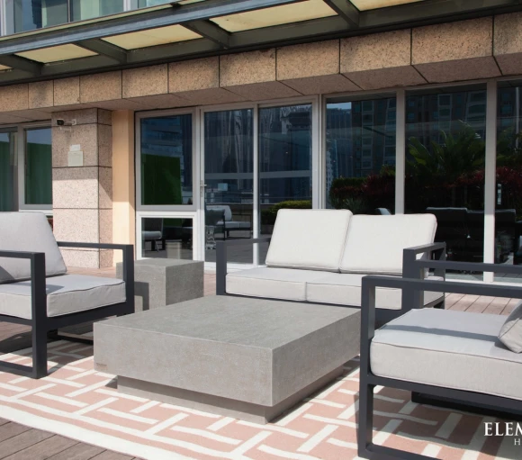 Tevere Space Grey Coffee Table | Luxury Outdoor Living