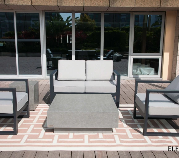 Tevere Space Grey Coffee Table | Luxury Outdoor Living