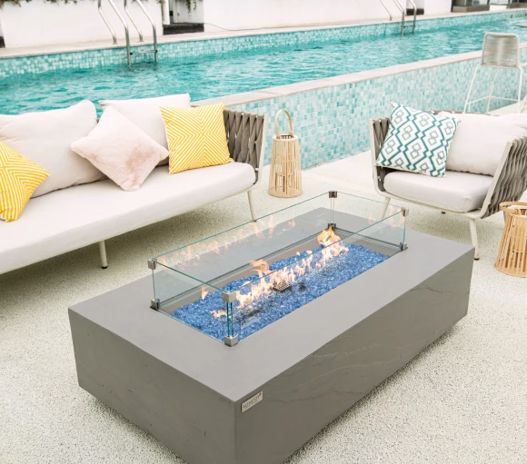 Elementi Fires Meteora Luxury Gas Fire Pit Table