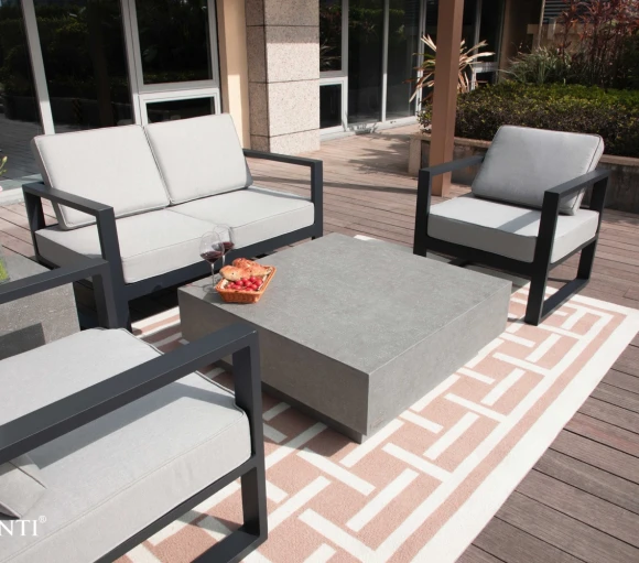 Tevere Space Grey Coffee Table | Luxury Outdoor Living